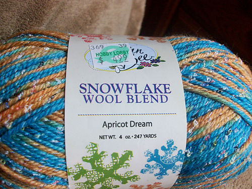 Ravelry: Yarn Bee Snowflake Wool Blend