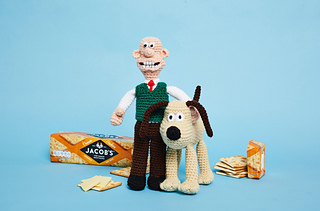Ravelry: Wallace & Gromit pattern by Alison Holloway