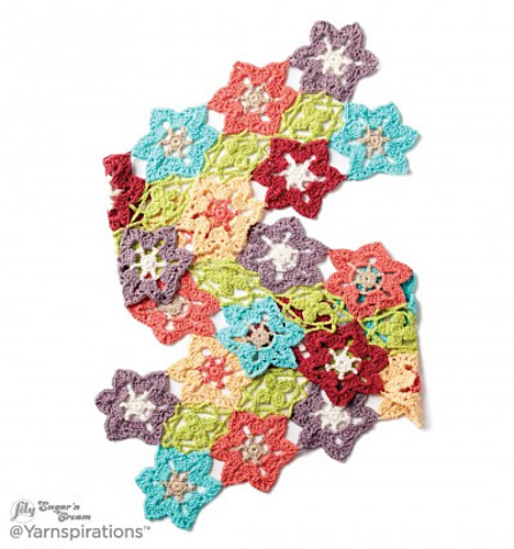 Ravelry: Flower Power Crochet Table Runner pattern by Yarnspirations ...