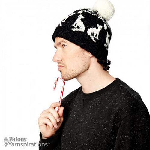 Ravelry: Man's Best Friend Hat pattern by Yarnspirations Design Studio