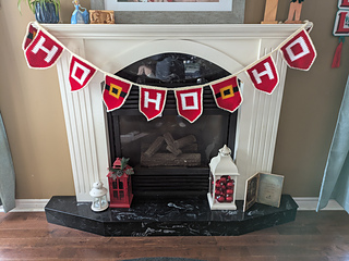 Ravelry: ho ho ho banner pattern by Shannon Wall