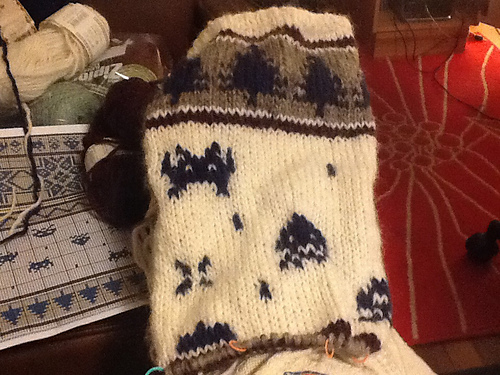 Ravelry: Space Invaders Xmas Stocking Chart pattern by Shannon Griswold