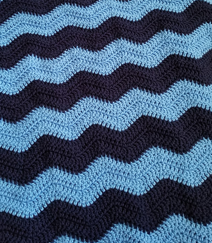 Ravelry: Ripple Blanket pattern by Shannon VanBridger