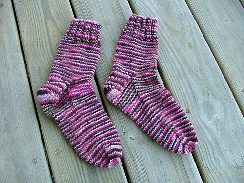 Ravelry: Warm Worsted Weight Socks pattern by Laurie Sundstrom