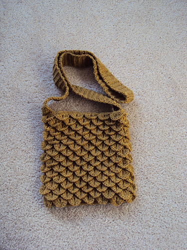 Ravelry: Crocodile Stitch Bag pattern by Tejiendo Historias / Shanti ...