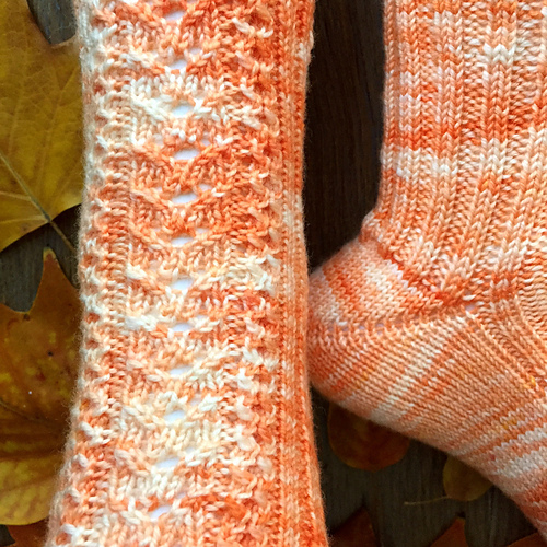 Ravelry: Tractus Socks pattern by Shara Made