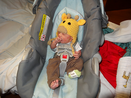 Ravelry: Giraffe Beanie with Earflaps pattern by Janet Carrillo