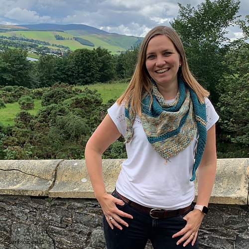 Ravelry: Leithen Shawl pattern by Sharon Facey