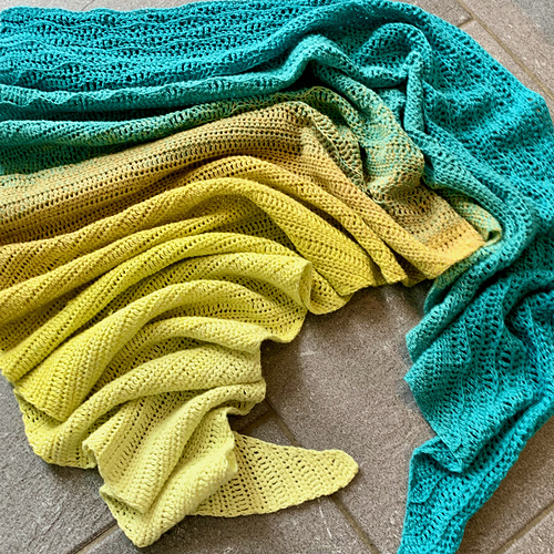 Ravelry: Sunny Waves Shawl pattern by Sharon Facey