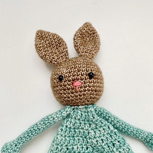 Ravelry: Myles the Bunny Baby Lovey pattern by Sharon Facey