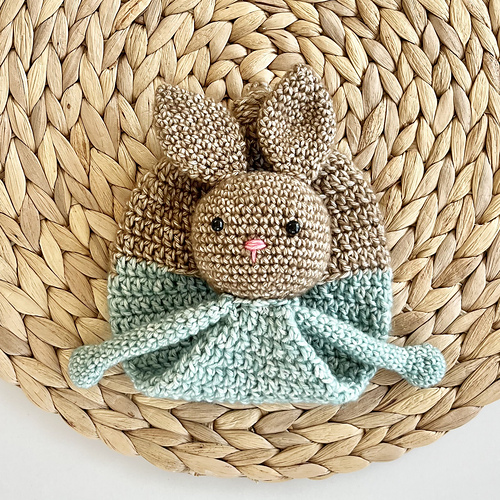 Ravelry: Myles the Bunny Baby Lovey pattern by Sharon Facey