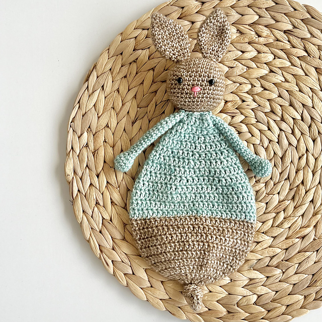 Ravelry: Bunny Baby Lovey pattern by Sharon Facey