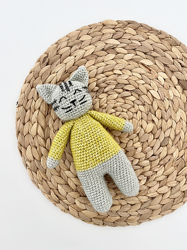 Ravelry: Lily the Tabby Cat Plushie pattern by Sharon Facey