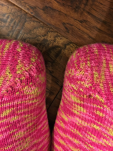 Ravelry: Kiss the Partridge Heel pattern by Shauna Wood