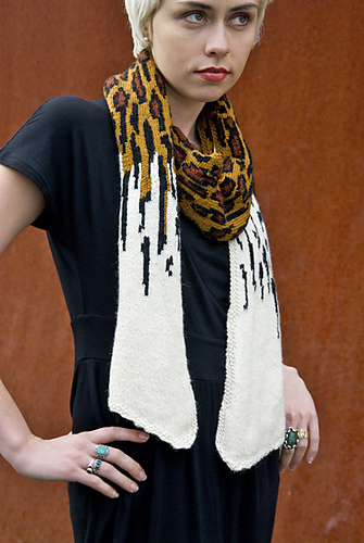 Ravelry: Ocelot Scarf pattern by Ruth Marshall and Dorothy Orzel