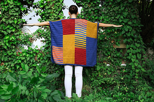 Ravelry: Uneek Quadrangle Ruana pattern by Patricia Jacobson