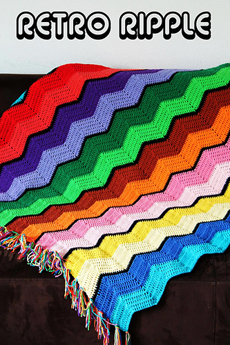 Ravelry: Retro Ripple pattern by Kirsten Ballering