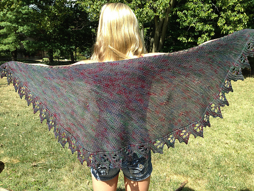Ravelry: Butterfly Shawl pattern by Iris Schreier