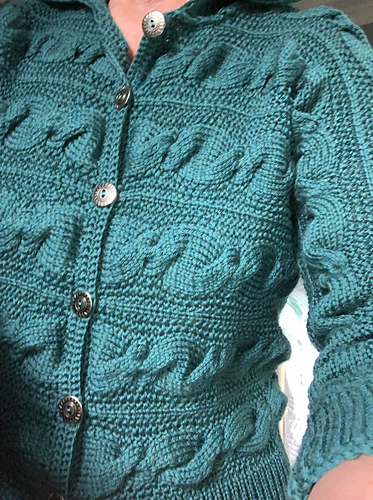 Ravelry: #28 Horizontal Cables pattern by Vogue Knitting