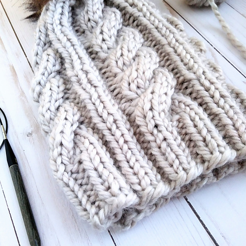 Ravelry: Chunky Twisted Toque pattern by Krista Goodyear