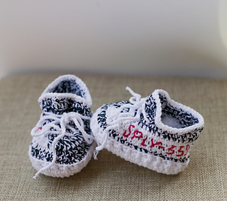 Ravelry: Crochet Yeezy Style Booties pattern by Krassimira Mihaylova