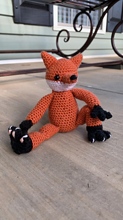 Ravelry: Focks the Bendy Legs Fox pattern by Elysia Bennett