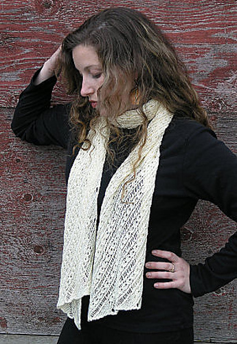 Ravelry: Coin Lace Stole pattern by Shui Kuen Kozinski