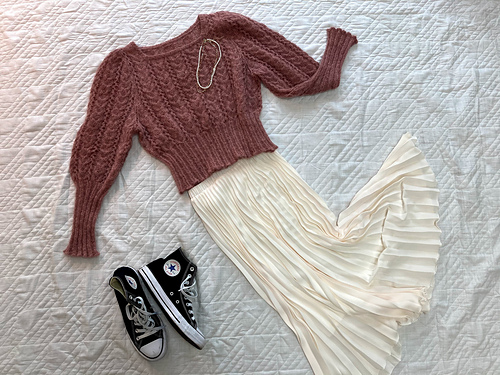 Ravelry: Rosy Chiffon Blouse pattern by S.J. Kim