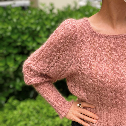 Ravelry: Rosy Chiffon Blouse pattern by S.J. Kim