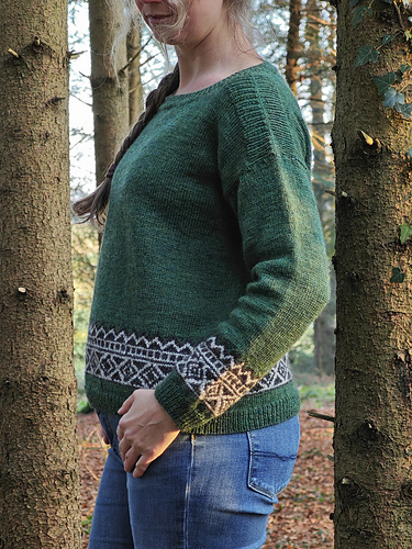 Ravelry: Red Panda Sweater pattern by Asita Krebs