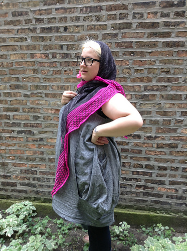 Ravelry: Road Warrior Crawl Shawl- Knit pattern by Lisa Whiting