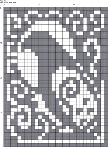 Ravelry: Spirit Eagle Knitting Charts pattern by Melanie Nordberg