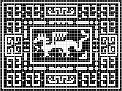 Ravelry: Celtic Dragon Chart pattern by Melanie Nordberg