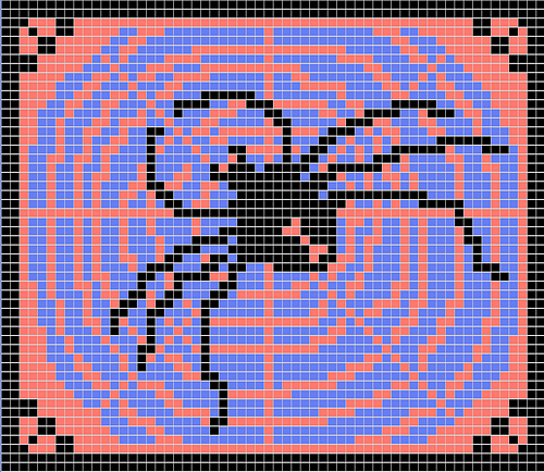 Ravelry: Arachnae Charts pattern by Melanie Nordberg