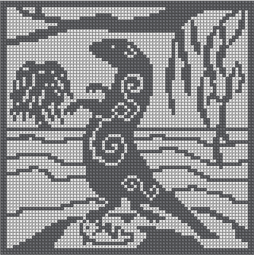 Ravelry: Spirit Otter Chart pattern by Melanie Nordberg