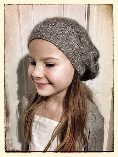 Ravelry: Velvet Dahlia Lace Beret pattern by Deepika