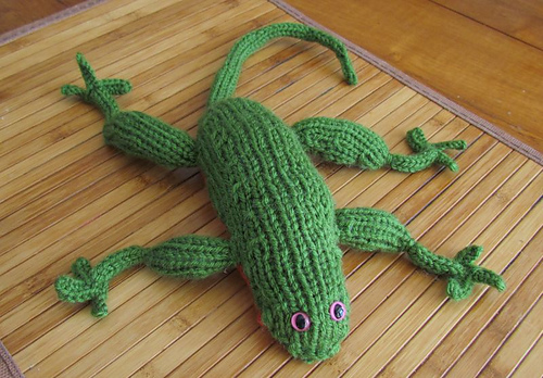 Ravelry: Lizard pattern by Ginny Sturdy