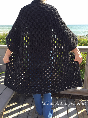 Ravelry: Onyx Duster Cardigan pattern by Tia Edwards