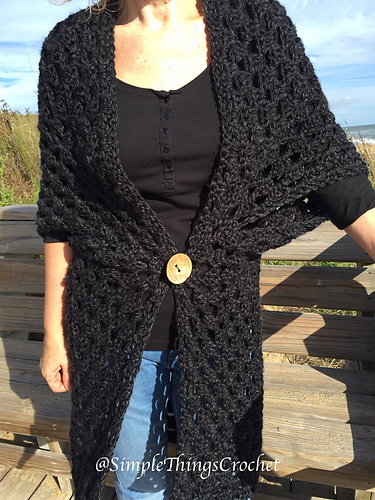 Ravelry: Onyx Duster Cardigan pattern by Tia Edwards