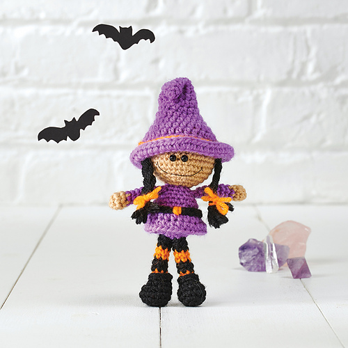 Ravelry: Amigurumi Witch pattern by Erinna Lee