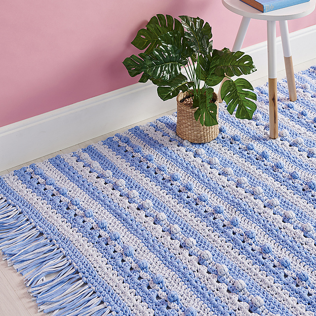 Ravelry: Chunky Bobble Rug pattern by Helen Louise Smith