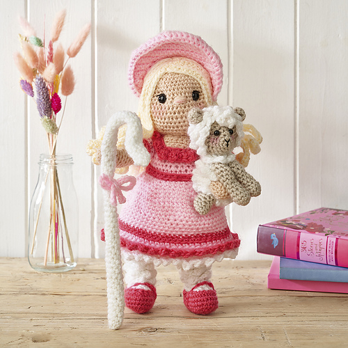 Ravelry: Little Bo Peep Amigurumi pattern by Lisa Paddock