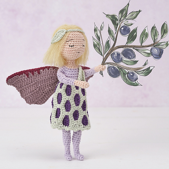 Ravelry: The Sloe Fairy pattern by Clare Cooper