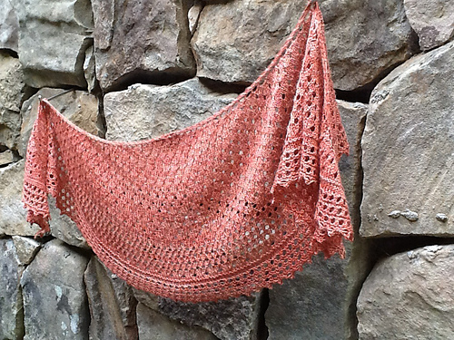 Ravelry: Pebble Beach Shawl pattern by Helen Stewart