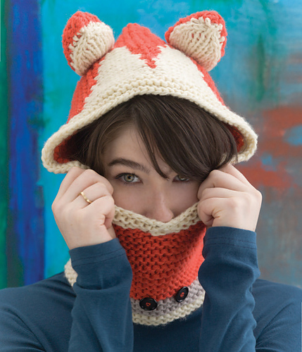 Ravelry: Fox Hood pattern by Tabetha Hedrick
