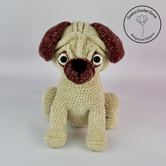 Ravelry: Patrick the Pug pattern by Sjanel Lucas