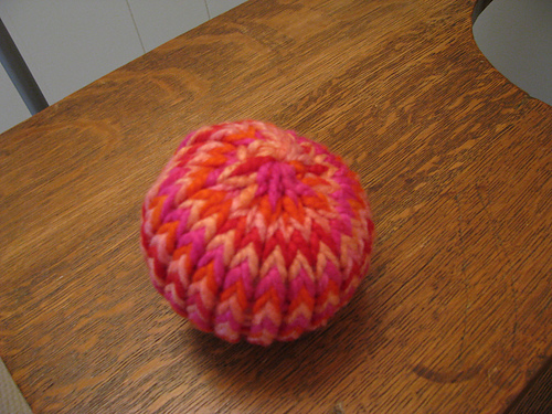 Ravelry: Becky's Loomed Ball pattern by Becky Hardy