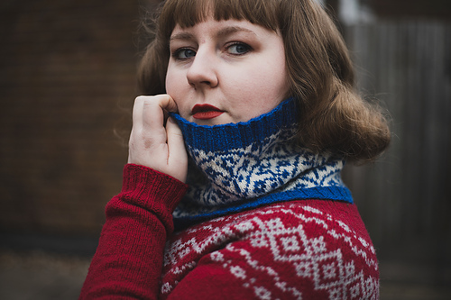 Ravelry: Selbu Cowl pattern by Skeindeer Knits