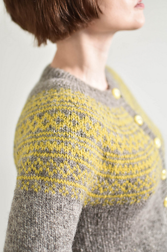 Ravelry: Otra Worsted Cardigan pattern by Skeindeer Knits