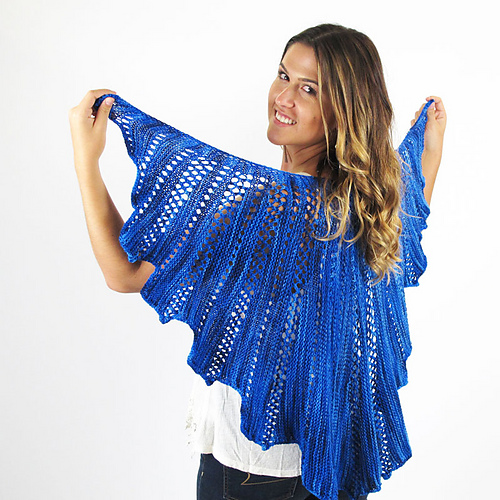 Ravelry: Fan Shawl pattern by SKEINO LLC
